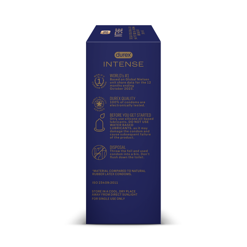 Durex Intense Non-Latex Condom | Durex® USA